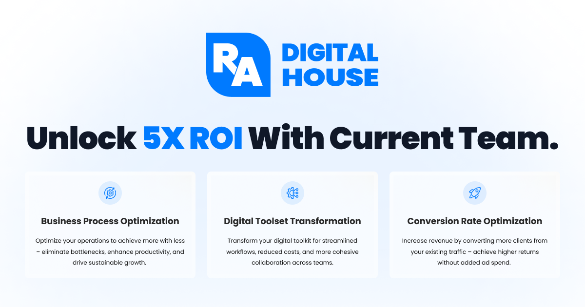 Get Started | RA Digital House